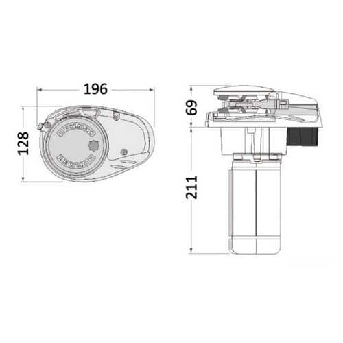 LEWMAR V700 windlass Lewmar 02.531.99 | Nautica Basile