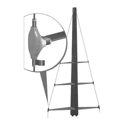 Self-adjusting spreader boots with aerodyna | Nautica Basile