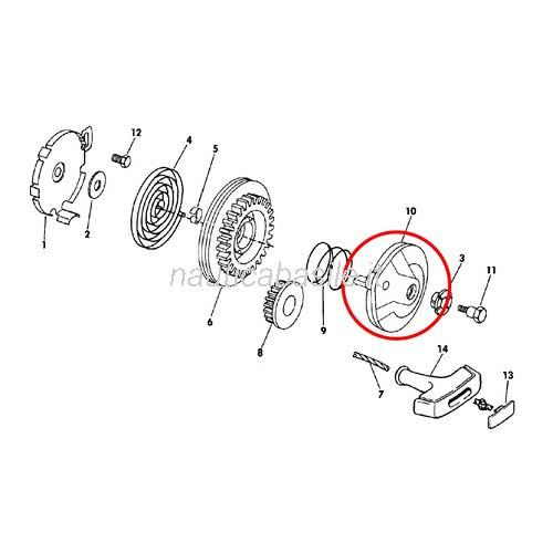 Idle Gear Arm Evinrude Johnson BRP BRP-Evin | Nautica Basile