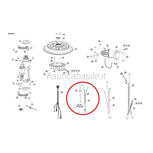 Battery Charging Kit Evinrude Johnson BRP B | Nautica Basile